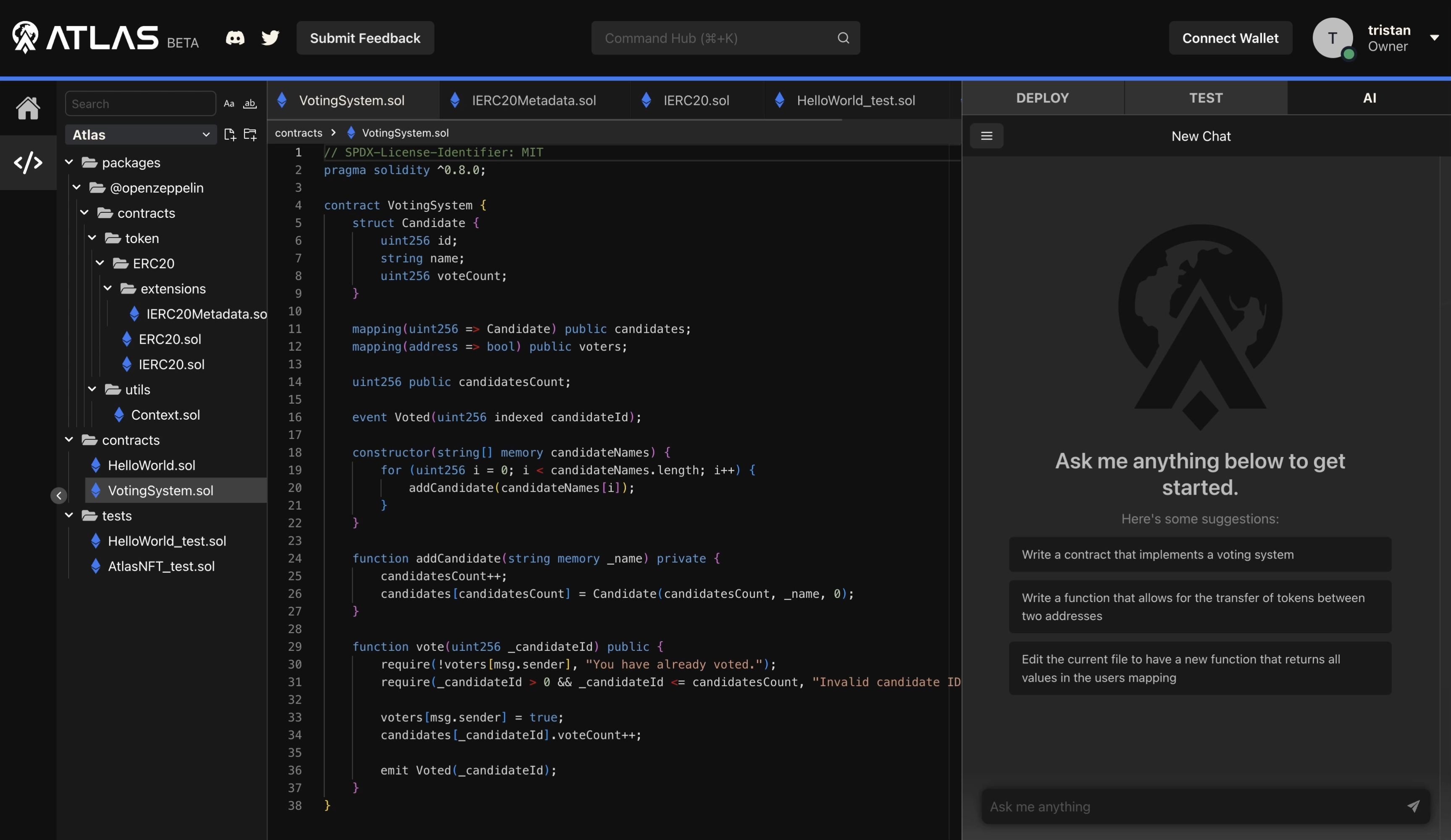 Atlas - Write & Deploy Smart Contracts Faster Than Ever Before